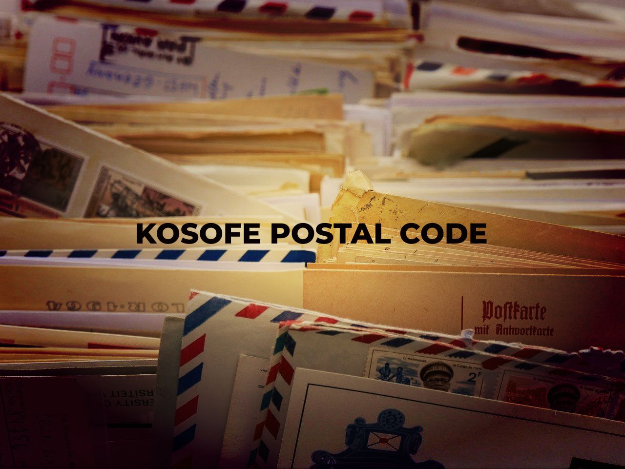 Kosofe Postal Code- Ketu Mile 12, Ikosi, Ogudu and Others - Nzepro